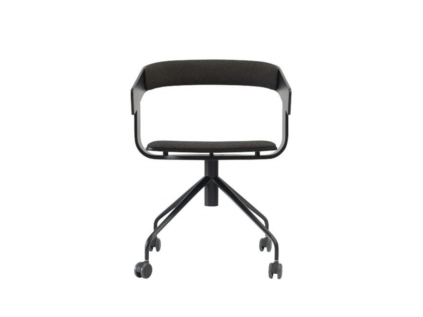 BuzziFloat CrossPlus Sedia a 4 razze con braccioli con ruote By ...