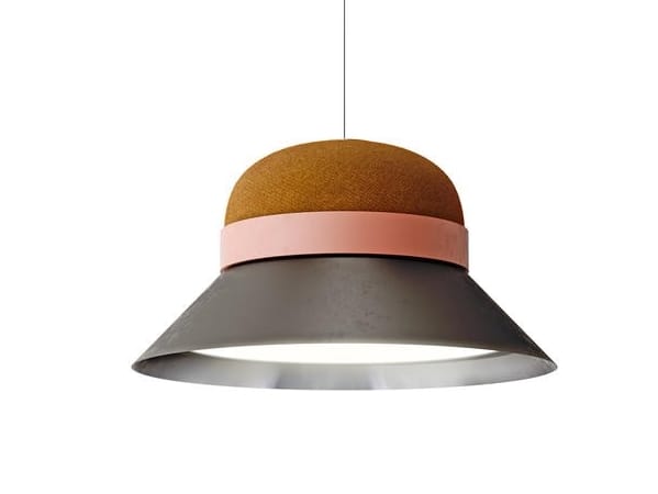 BuzziHat Sound-absorbing pendant lamp By BuzziSpace | design Alain Gilles