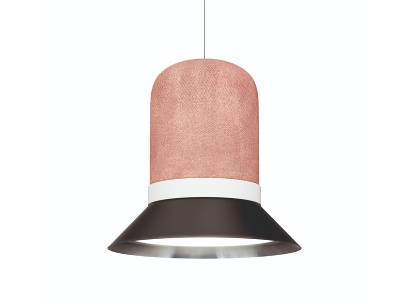 BuzziHat Sound-absorbing pendant lamp By BuzziSpace | design Alain Gilles