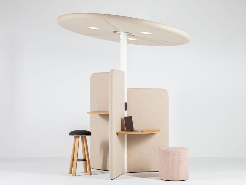 BuzziBrella Focus Office booth By BuzziSpace