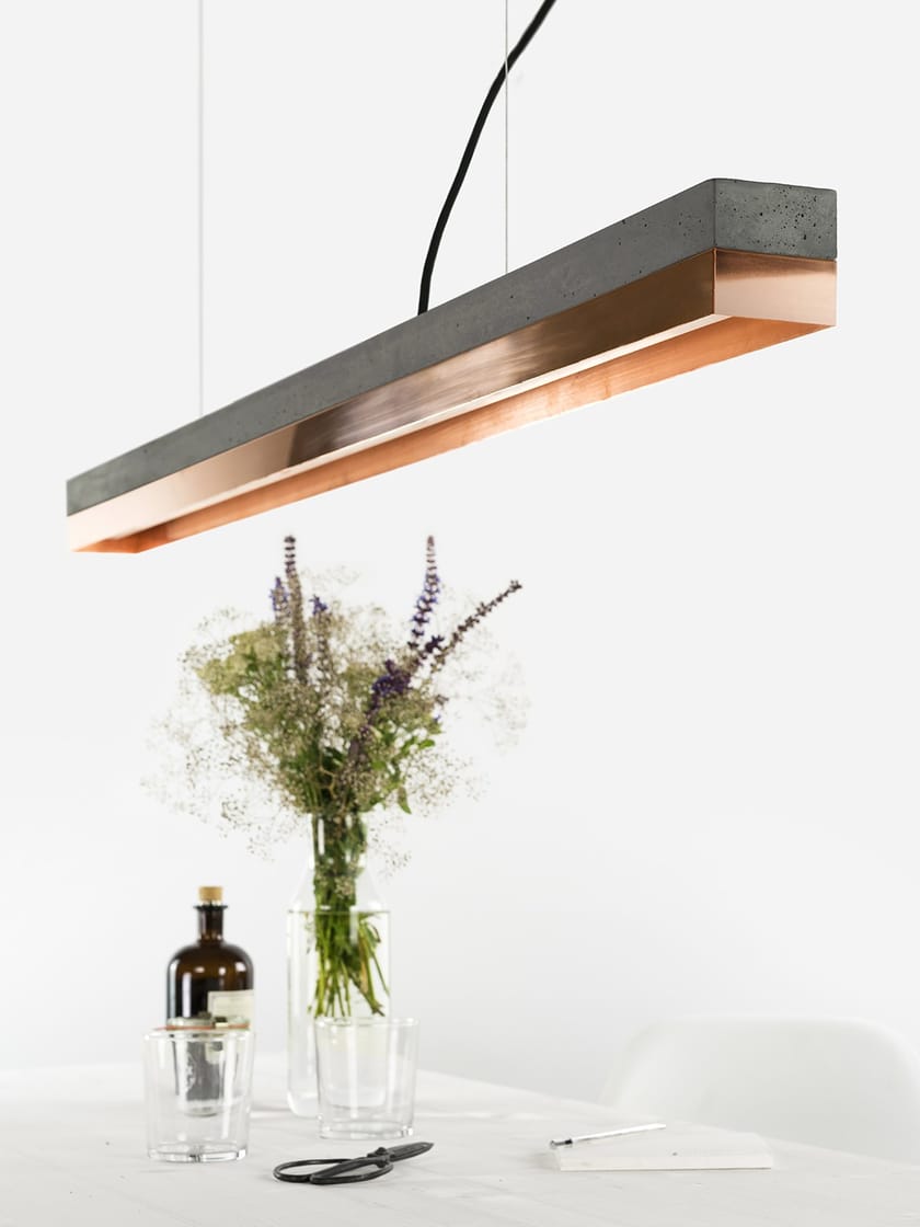 Dimmable LED pendant light [C1] DARK COPPER By GANTlights design Stefan ...