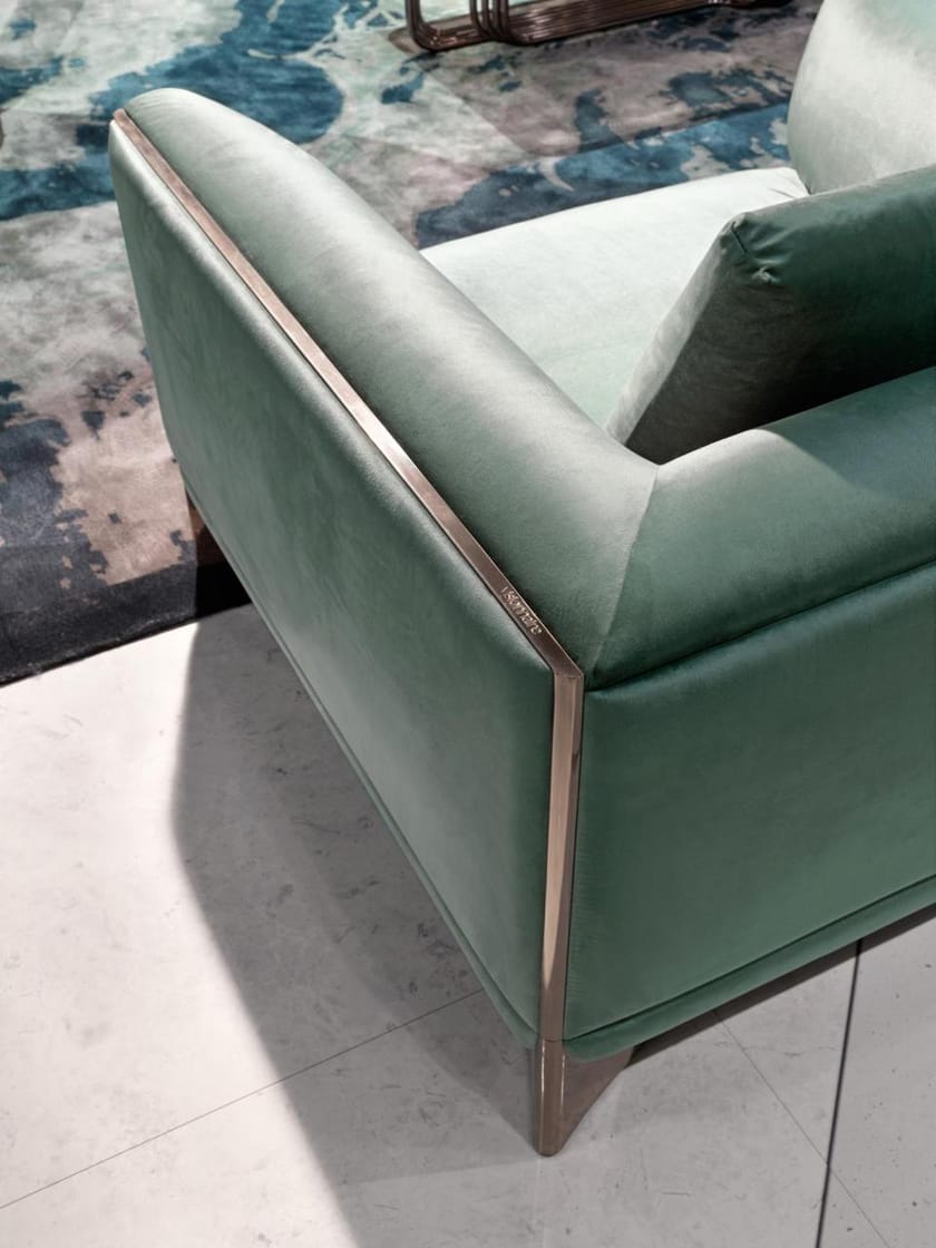 CA' FOSCARI Fabric armchair with armrests By Visionnaire | design ...