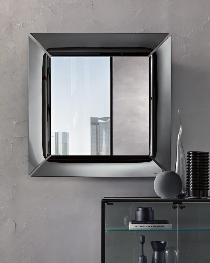 CAADRE Framed mirror By Fiam Italia | design Philippe Starck