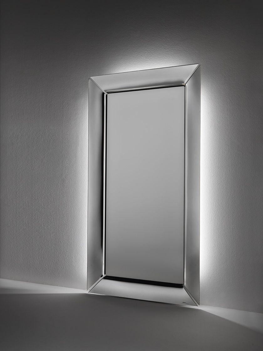 CAADRE Framed mirror By Fiam Italia | design Philippe Starck