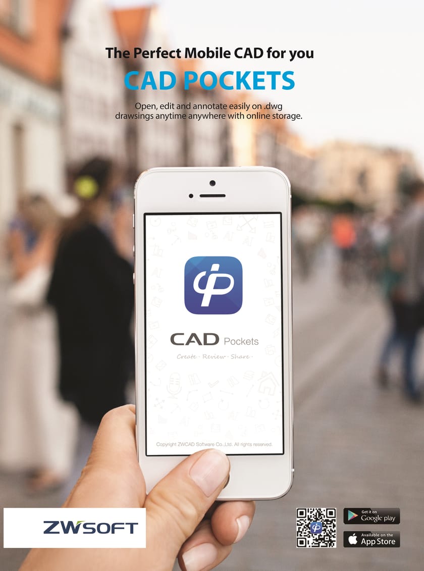 CAD su palmari, pocket pc, pen drive CAD Pockets By ZWSOFT