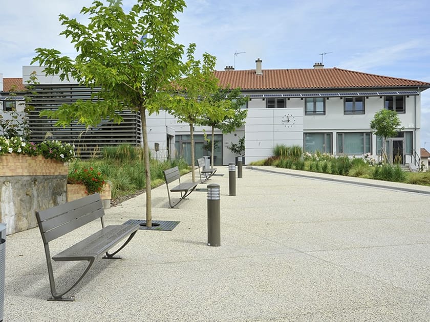 LED aluminium bollard light CADIX By GHM-ECLATEC