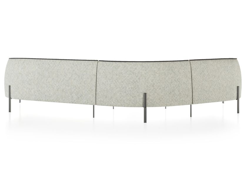 CAILLOU | Sectional sofa By Liu Jo Living Collection design Simone Cagnazzo
