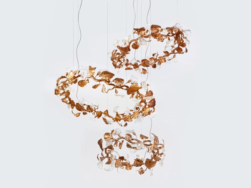 CALATHEA AUREA | Luminária pendente By Serip design Miguel Palma