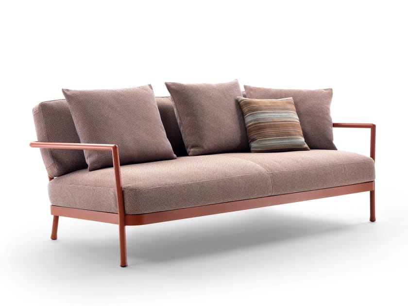 CAMARGUE | 3 seater garden sofa By Flexform design Antonio Citterio