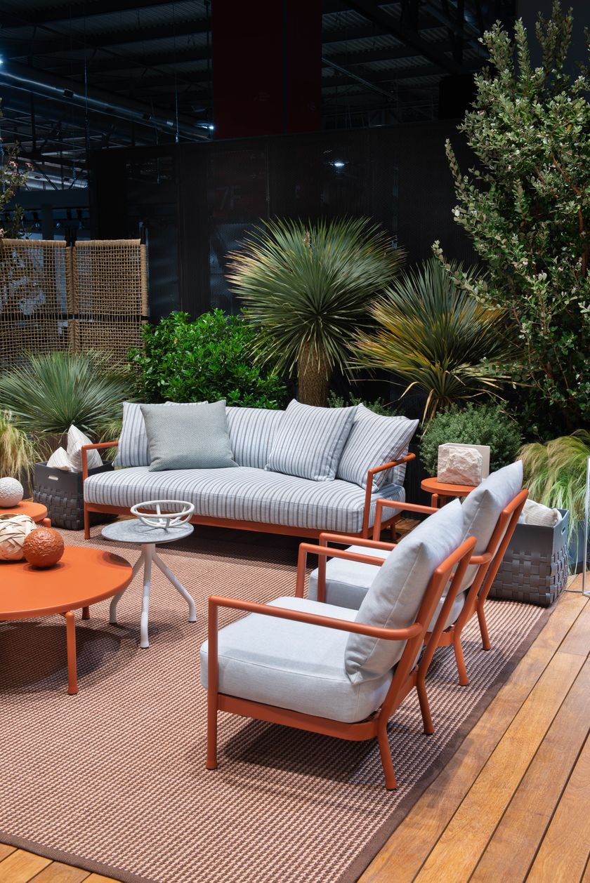 CAMARGUE | 3 seater garden sofa By Flexform design Antonio Citterio