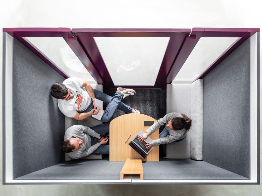 CAMDEN FOUR office booth By MEAVO