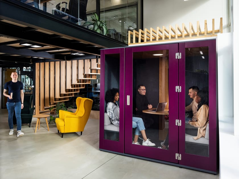 CAMDEN FOUR office booth By MEAVO