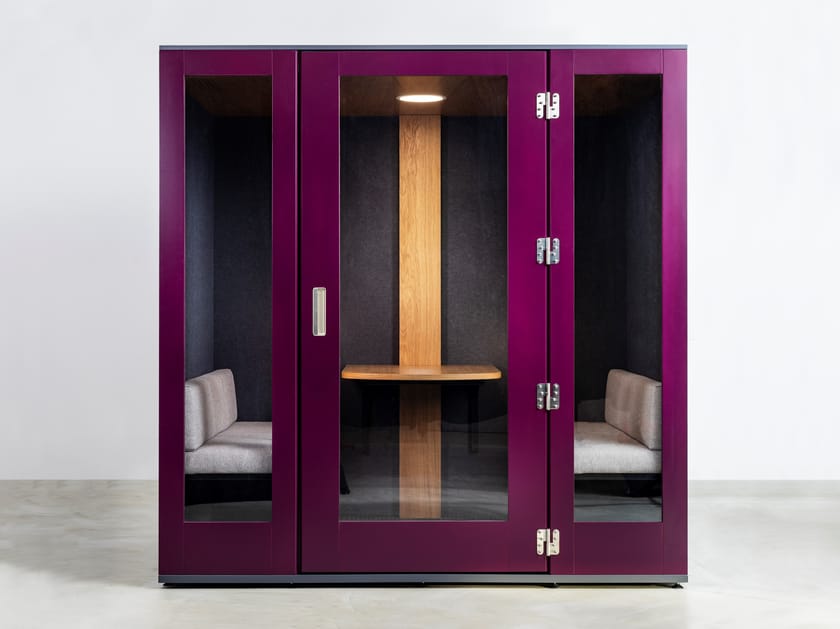 Office Meeting Pod (2 Person Booth) CAMDEN TWO By MEAVO