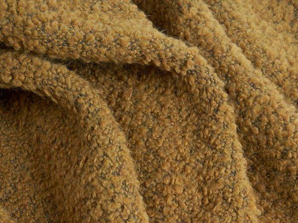 Plaid uni en tissu CAMEL ALPONE By Ethnicraft design Dawn Sweitzer