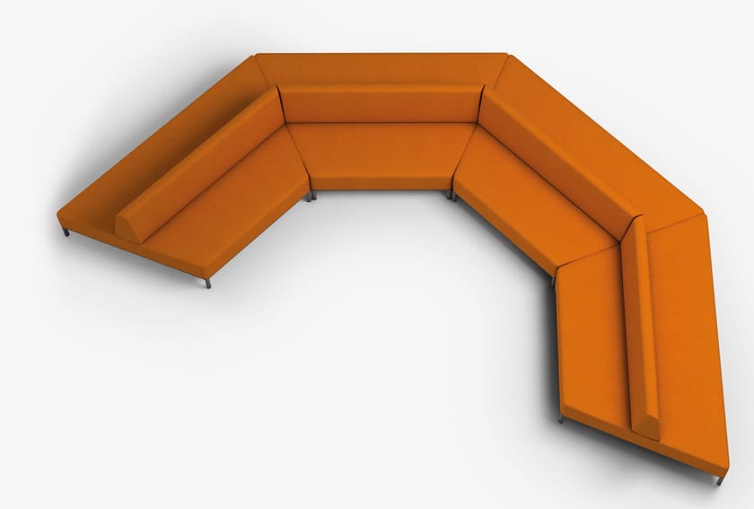 CAMEO - HEALTH & CARE Canapé modulable en tissu By PIAVAL | design ...