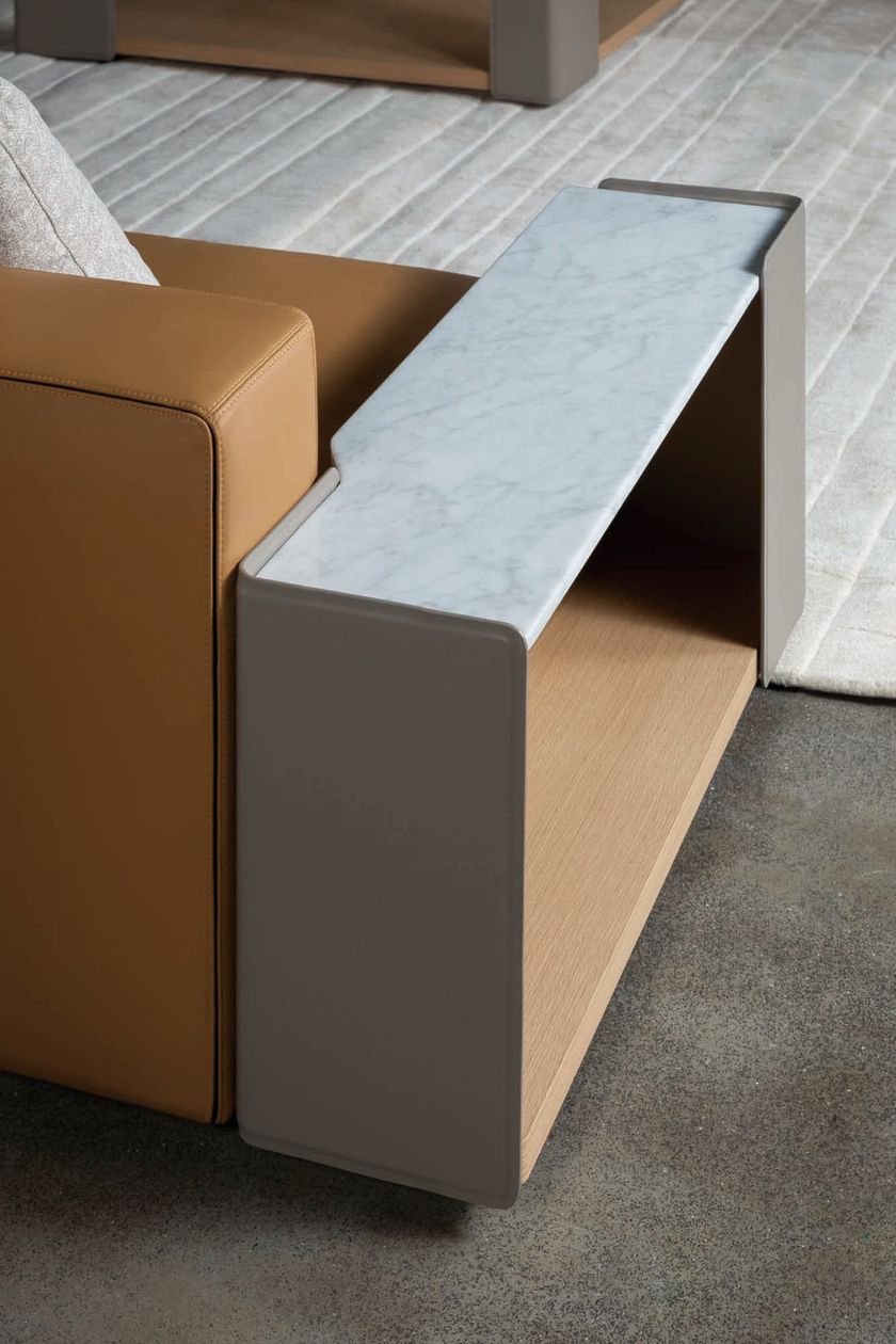 RUBIX Sectional leather sofa By CAMERICH