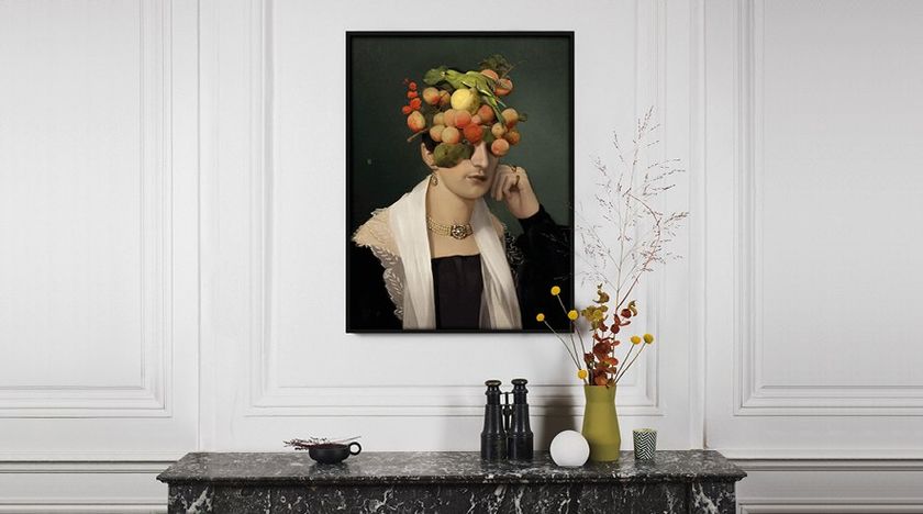 Aluminium Painting CAMILLE Portraits Collector Collection By IBRIDE ...