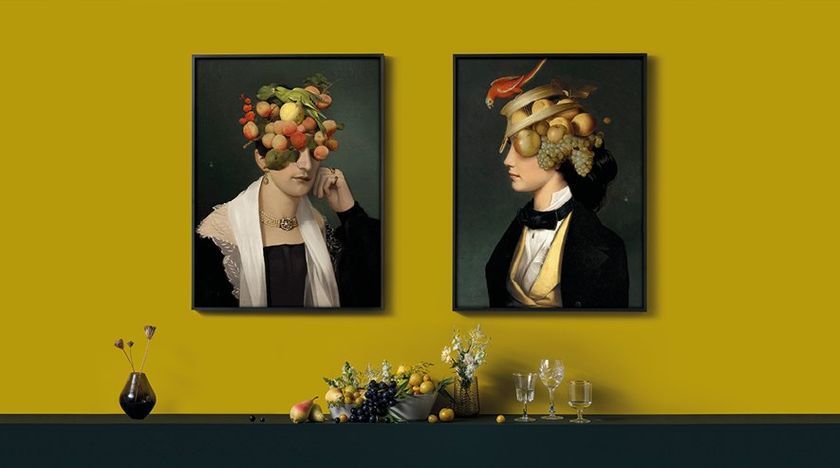 Aluminium Painting CAMILLE Portraits Collector Collection By IBRIDE ...