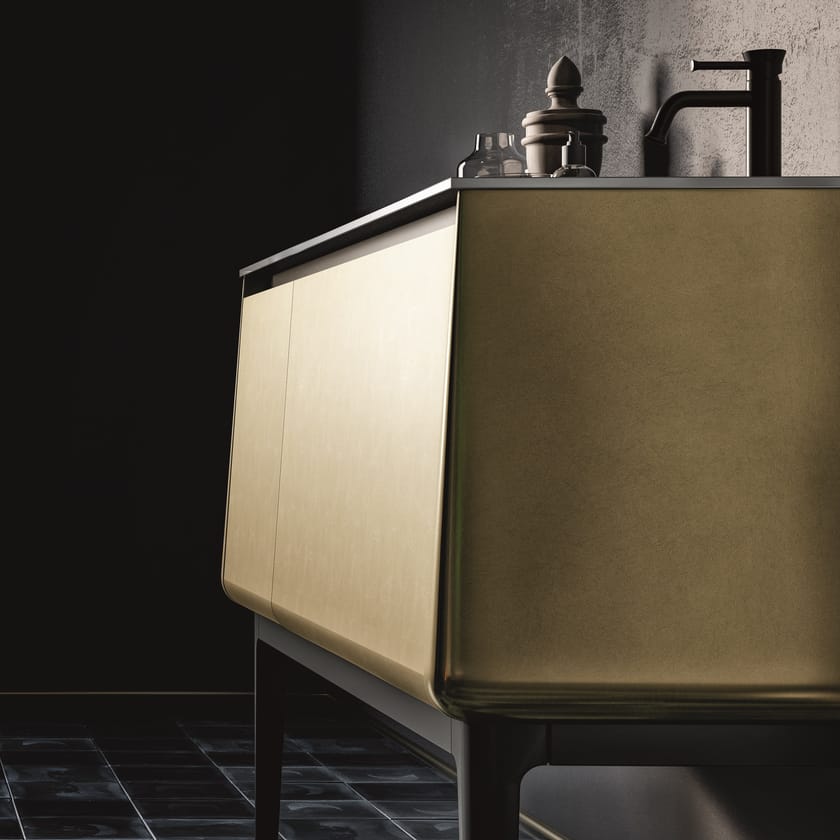 Lacquered vanity unit with doors CAMPUS COMP. 1 Campus Collection By ...