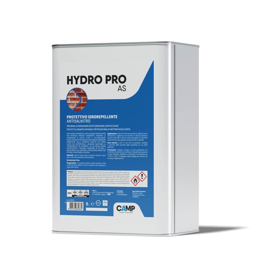 HYDRO PRO AS Anti-saltpetre water repellent By CAMP