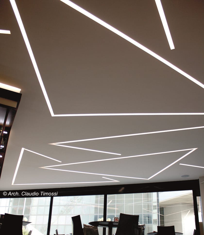 MDF Linear lighting profile CANALETTO DOUBLE By CANALETTO SMART