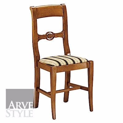 CANALETTO Solid wood chair open back By Arvestyle