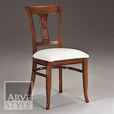 CANALETTO Solid wood chair open back By Arvestyle