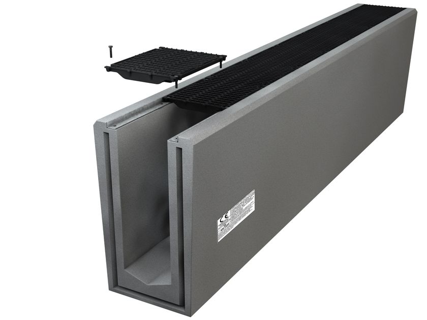 CANALI STRONG 200 | Drainage channel and part Concrete Drainage channel ...