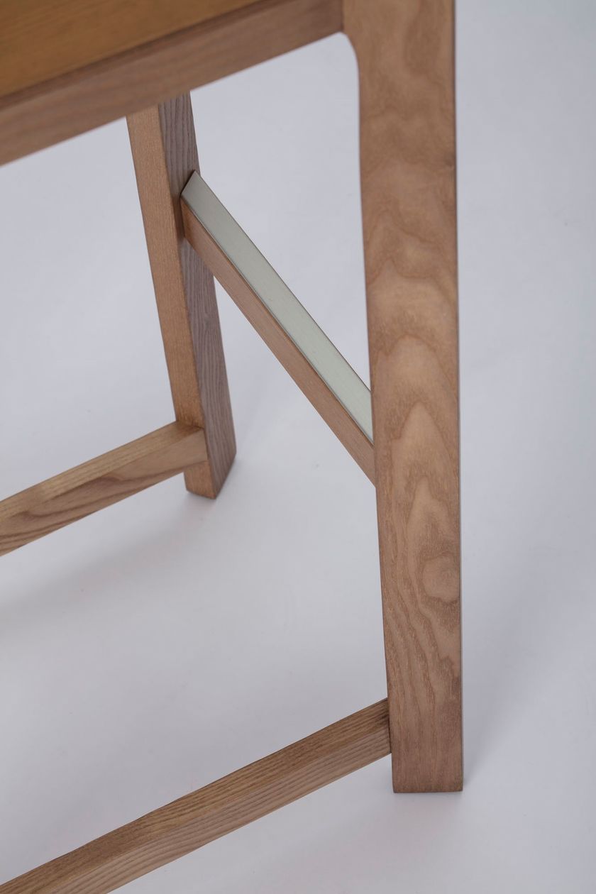 CANDID High ash stool with footrest By Zilio A&C | design NOTE Design ...