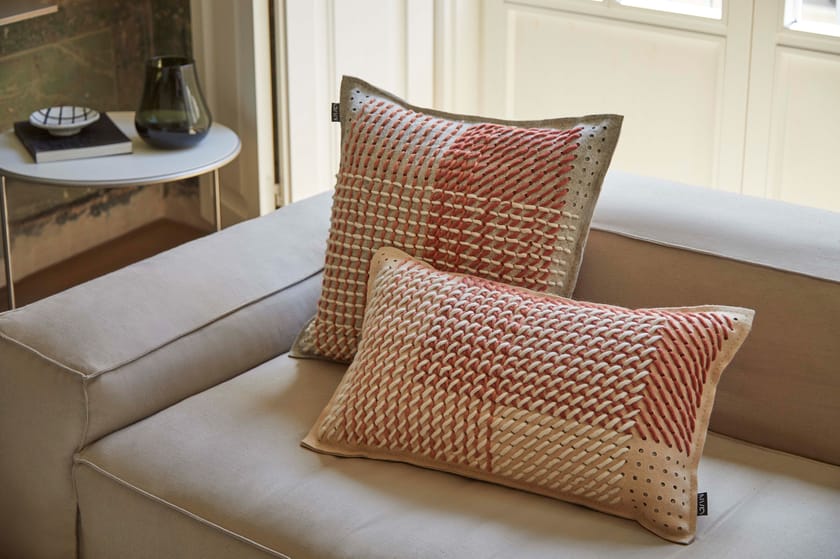 CANEVAS GEO CORAL | Rectangular cushion Canevas Geo Collection By GAN ...