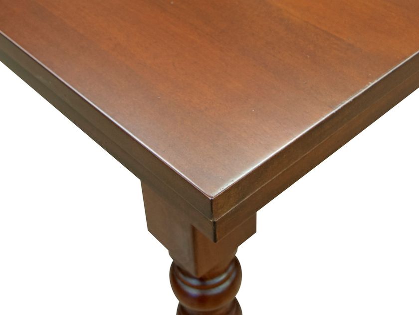CANTICO LIGNEO 2462 Extending rectangular wooden dining table By ...