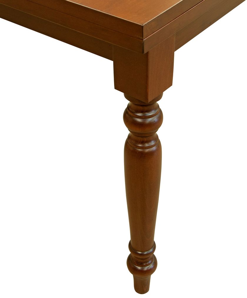 CANTICO LIGNEO 2462 Extending rectangular wooden dining table By ...