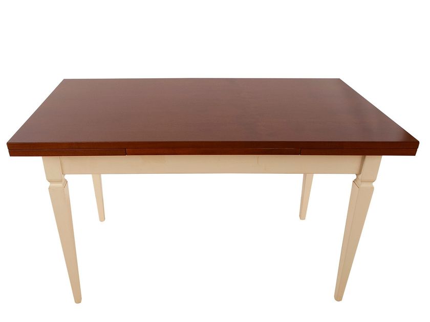 CANTICO LIGNEO 2462 Extending rectangular wooden dining table By ...
