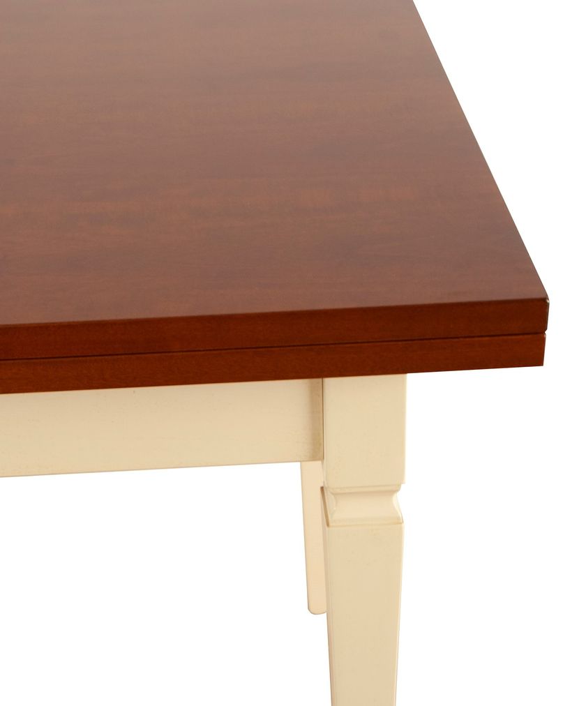 CANTICO LIGNEO 2462 Extending rectangular wooden dining table By ...
