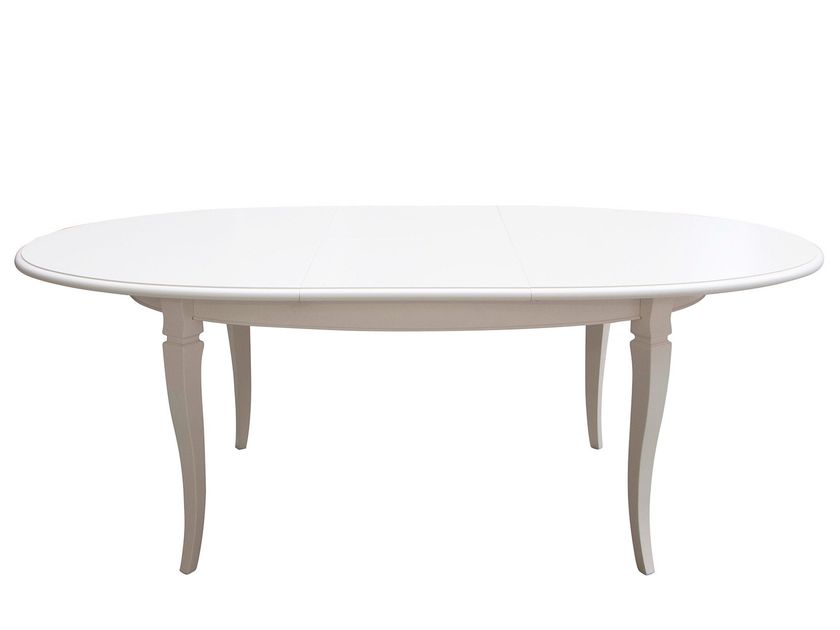CANTICO LIGNEO 2464 Mesa extensible ovalada de comedor de madera By ...
