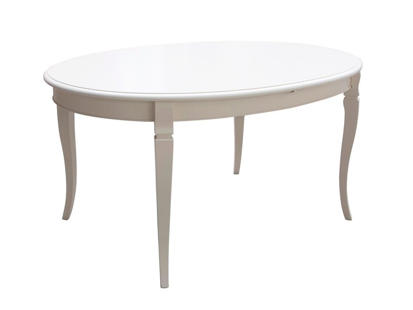 CANTICO LIGNEO 2464 Mesa extensible ovalada de comedor de madera By ...