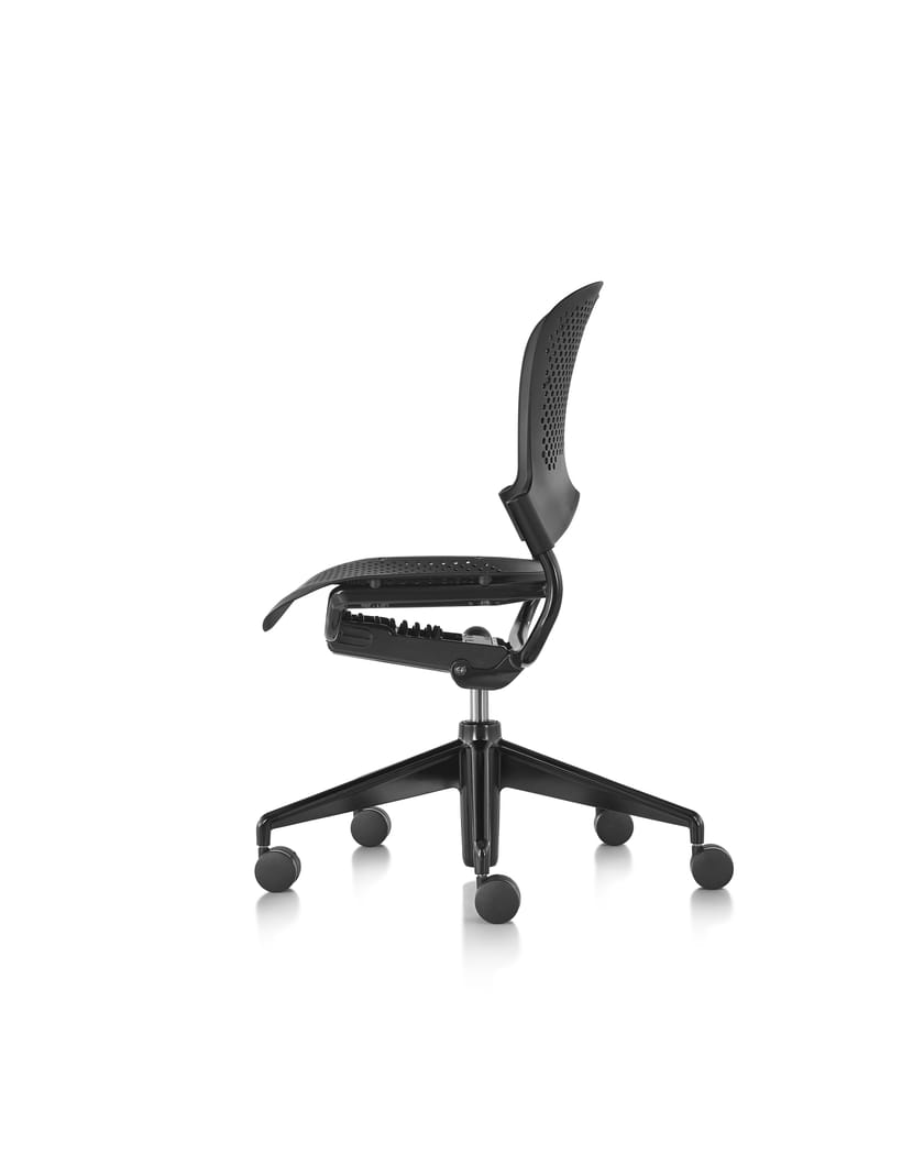 CAPER Swivel Nylon® office chair with 5-Spoke base By Herman Miller ...