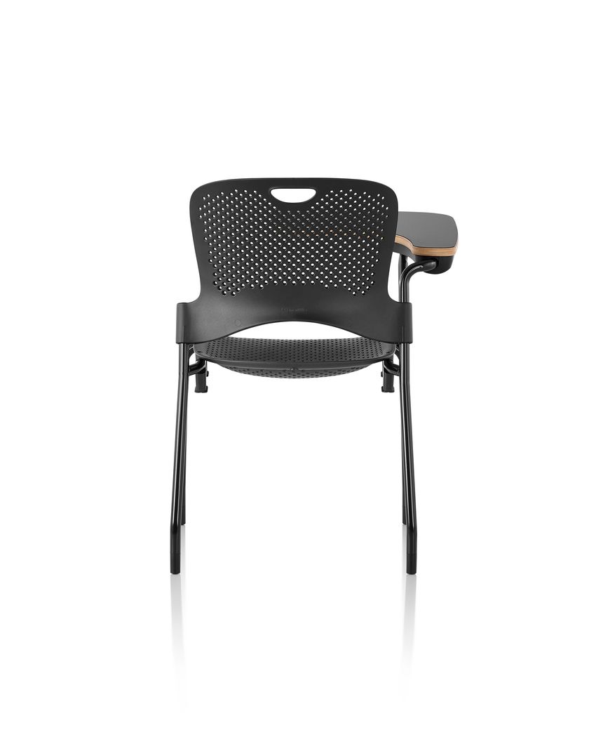 CAPER Nylon® training chair with writing tablet By Herman Miller ...