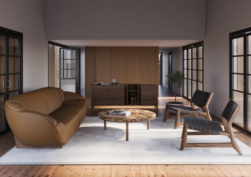 CAROUSEL Buffet en bois massif By Wewood | design Leonhard Pfeifer