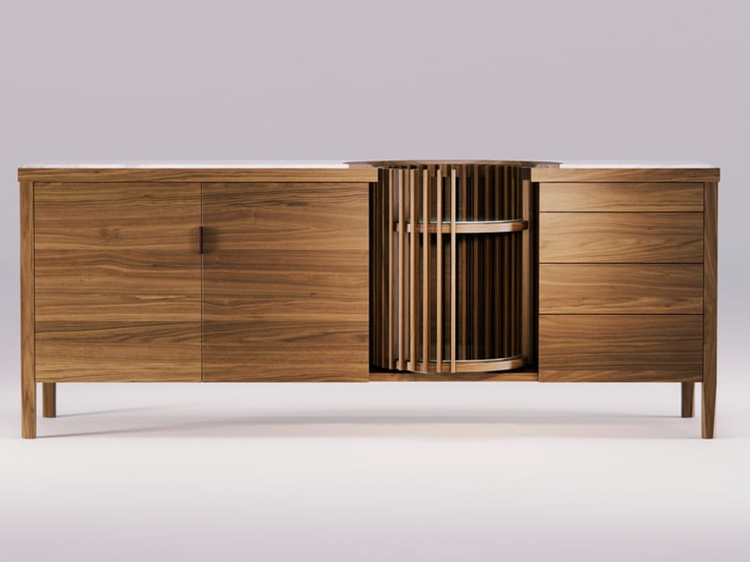CAROUSEL Buffet en bois massif By Wewood | design Leonhard Pfeifer