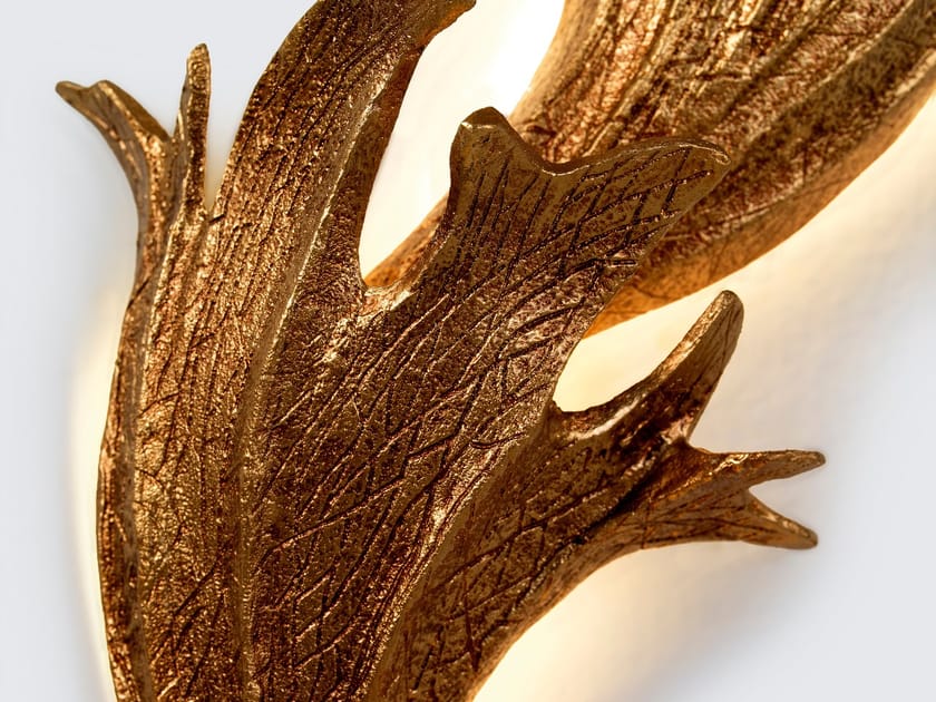 CARPA SQUAMA SMALL RIGHT LED aluminium wall light By Serip