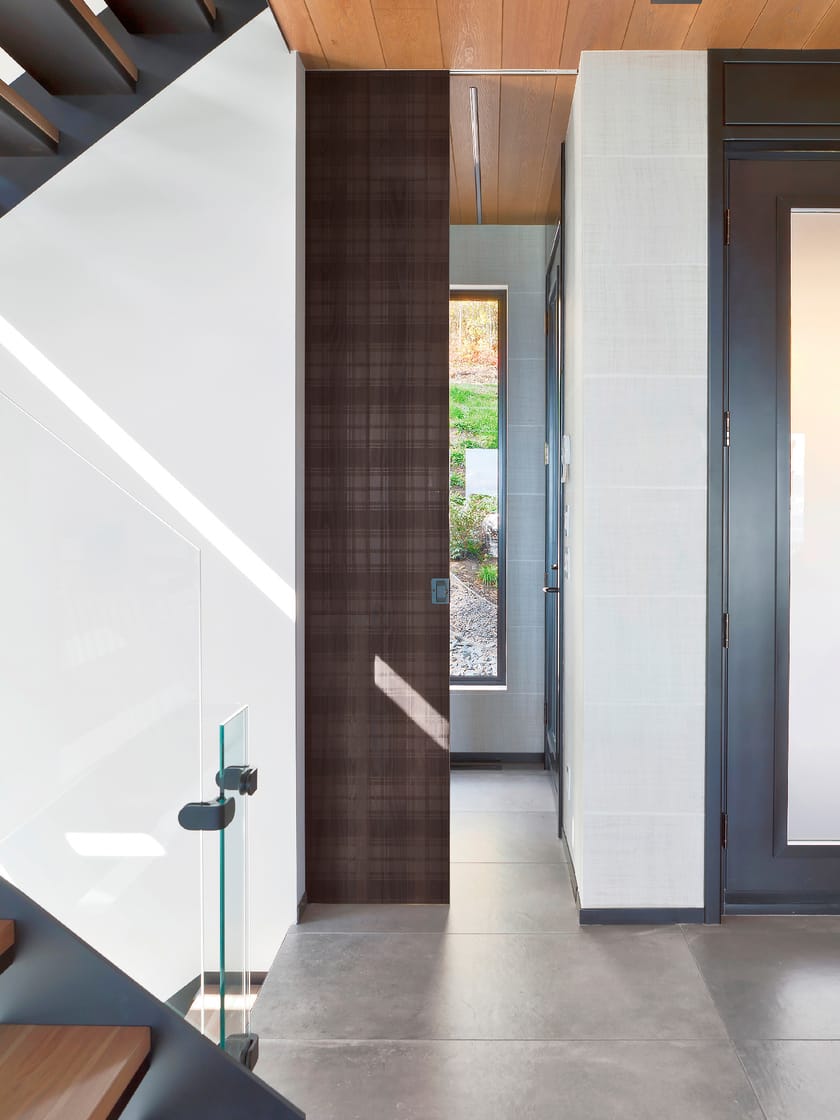 Pavimento/rivestimento in faggio CARVING CLUB I - SPAZZOLATO/GRIGIO By mafi