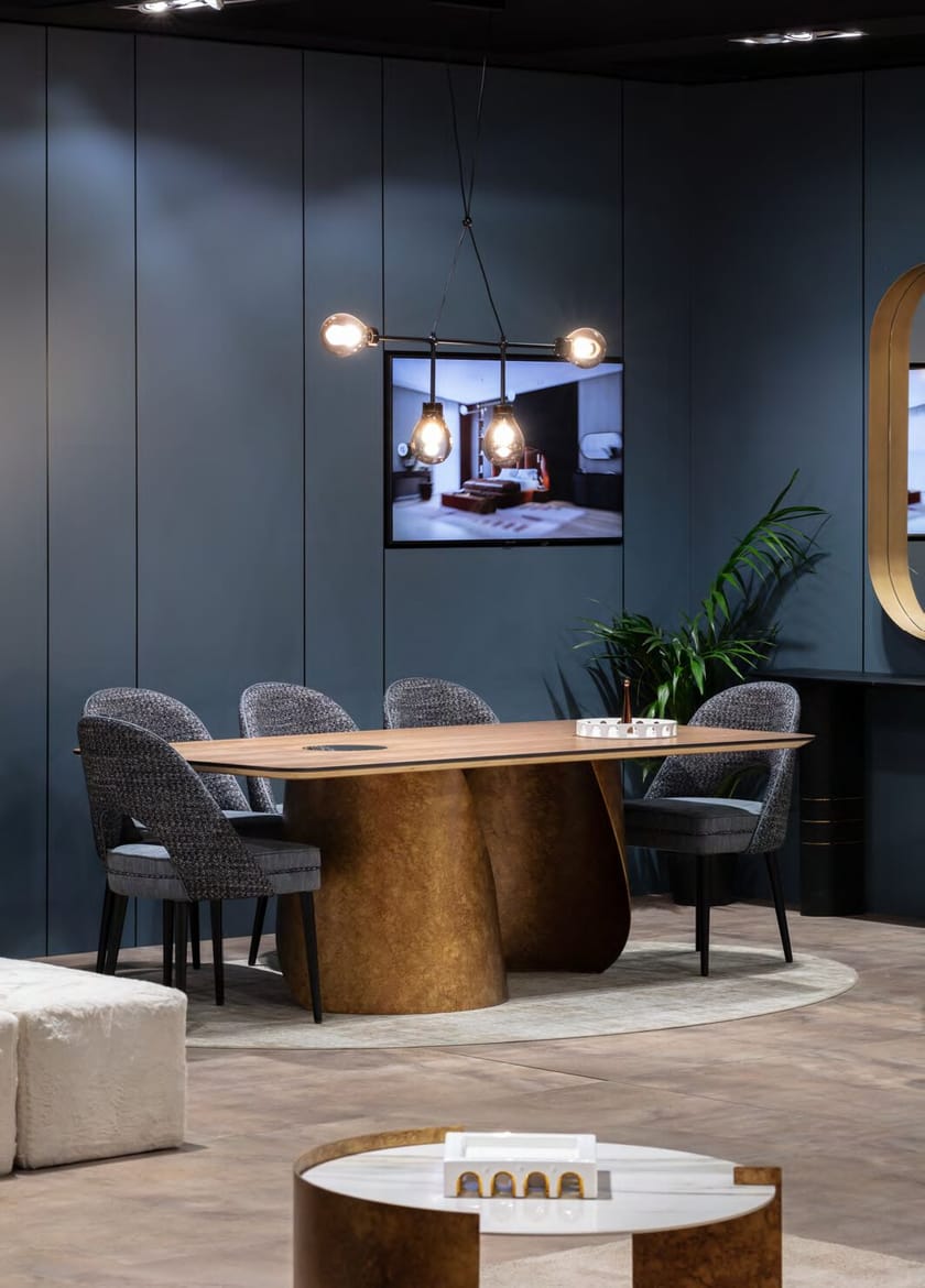 OSIRIS Round ceramic coffee table By CASA +39