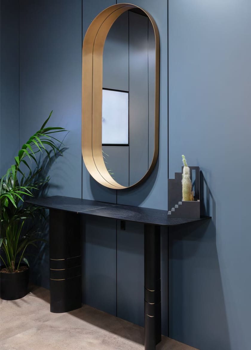 TORII Rectangular wooden console table By CASA +39