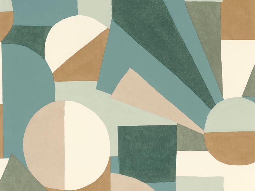 SONIA Geometric wallpaper By CASAMANCE