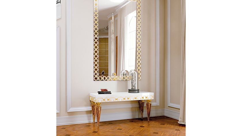 CASANOVA Rectangular glass console table By Reflex