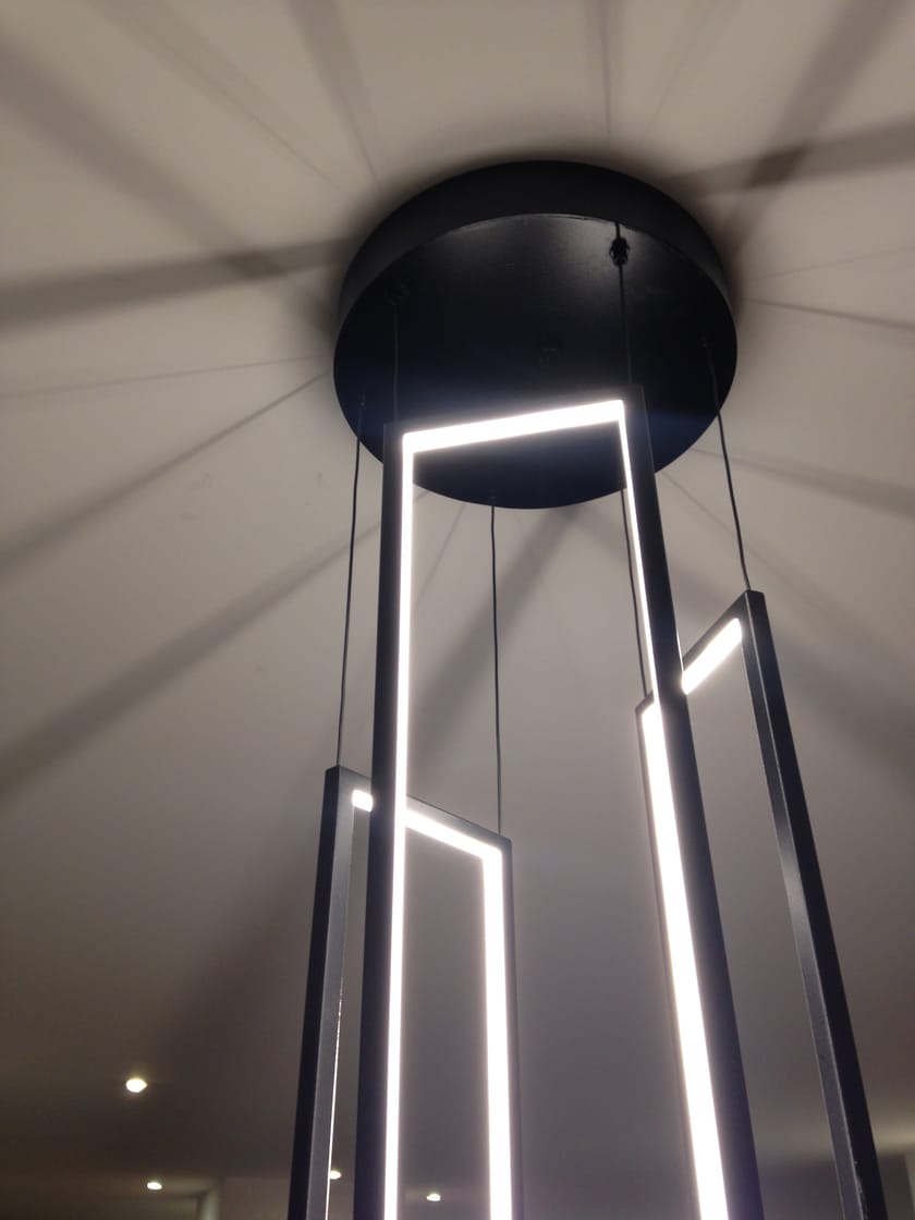 LED indirect light pendant lamp CASCADE MIRÉ - 3 By Cinier design ...