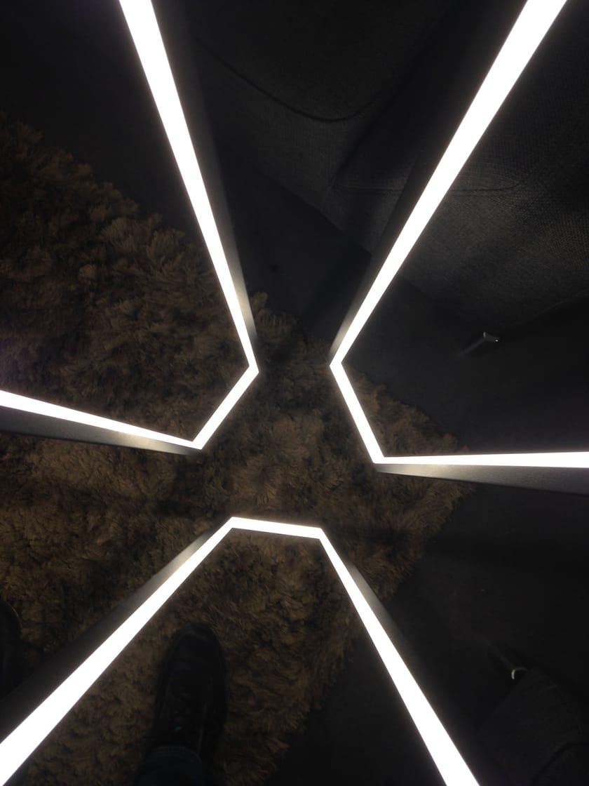 LED indirect light pendant lamp CASCADE MIRÉ - 3 By Cinier design ...