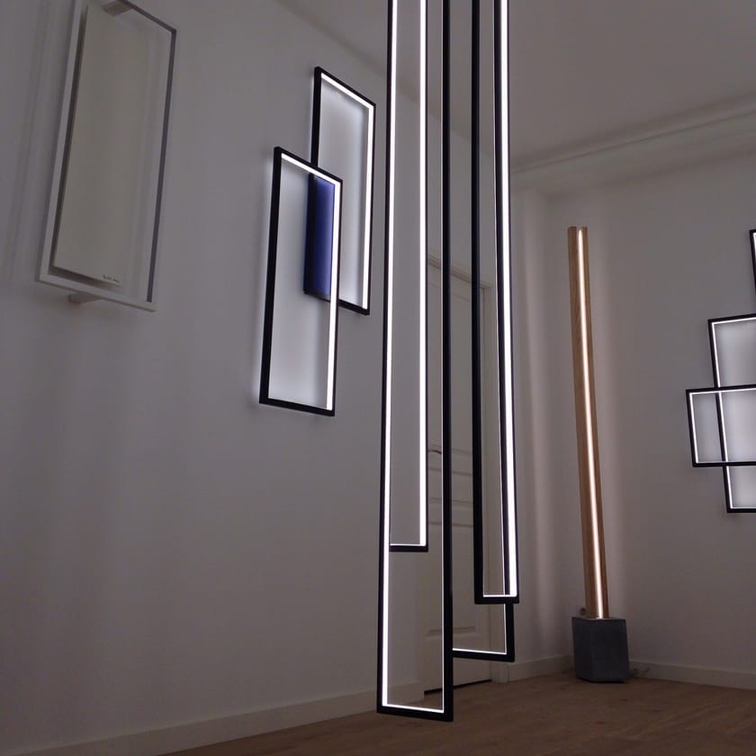 CASCADE MIRÉ - 4 pendant lamp By Cinier