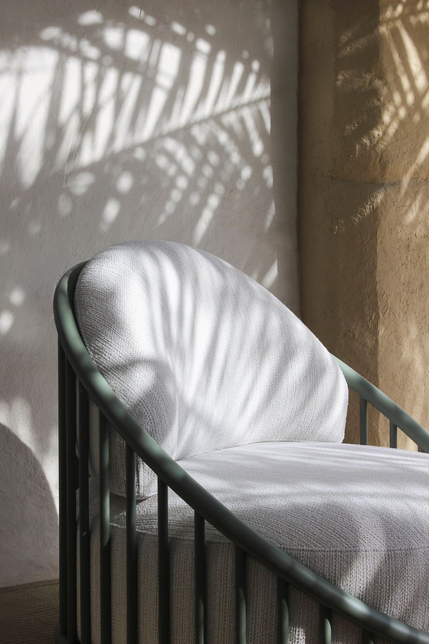 CASK OUTDOOR Garden armchair By EXPORMIM | design Norm Architects